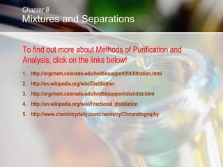 C08 mixtures and separations | PPT