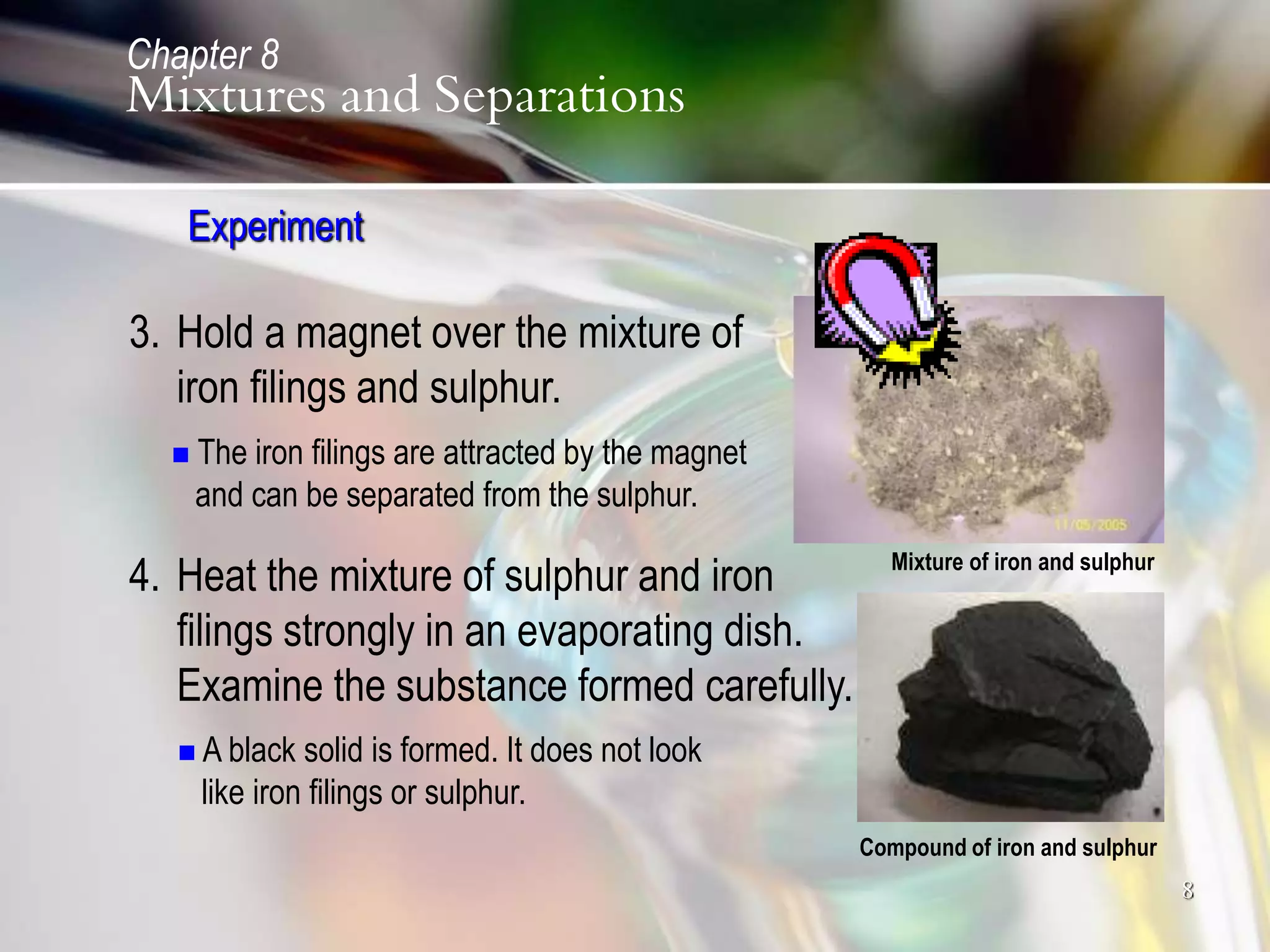 Mixtures and Separations | PPT