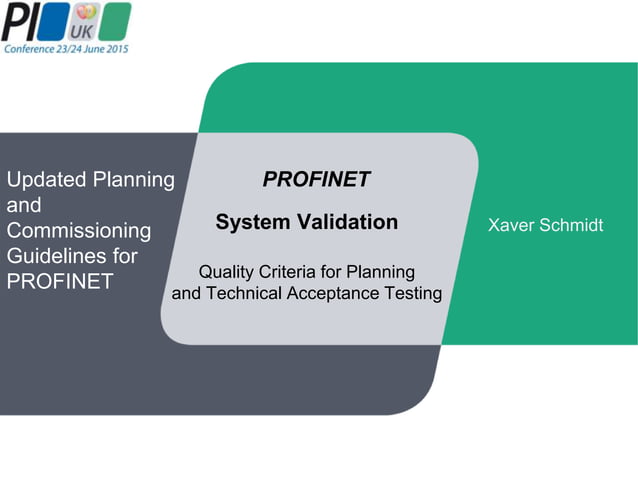 C08 – Updated planning and commissioning guidelines for Profinet ...