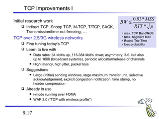 transport protocols | PPT | Computer Networking | Computing