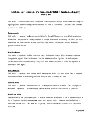 ENG3317_Public_Relations_media_kit_contents | PDF