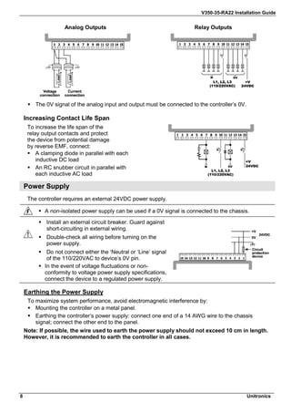 V350-35-RA22_INSTAL-GUIDE_10-08 | PDF