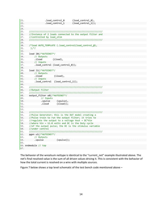 Mixed Signal Verification Of A Voltage Regulator Using A State Space