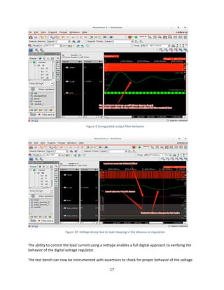 Mixed Signal Verification of a Voltage Regulator using a State Space approach and the SV Final | PDF