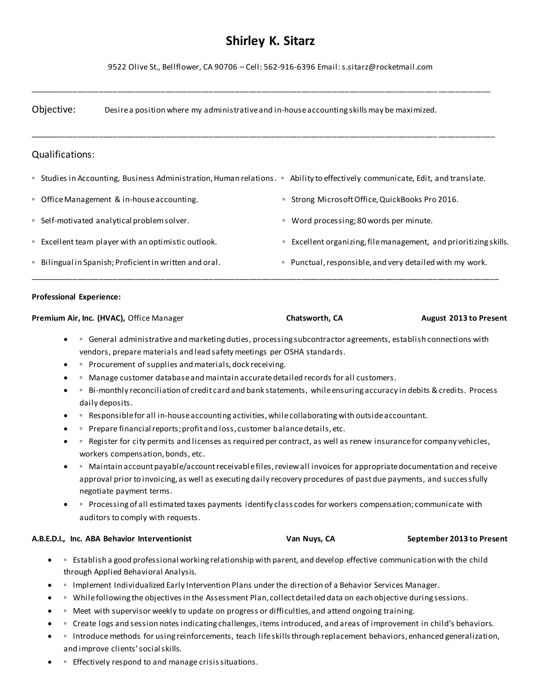 Shirley_Sitarz_Resume_2016 | DOCX