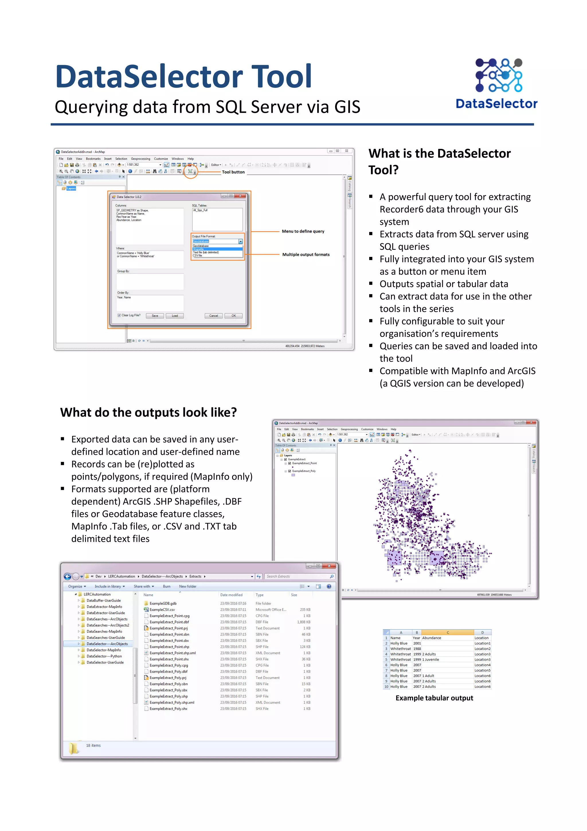DataSelector Tool | PDF