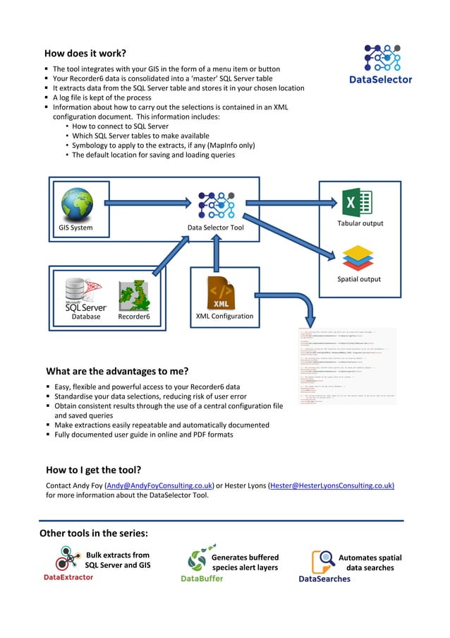 DataSelector Tool | PDF