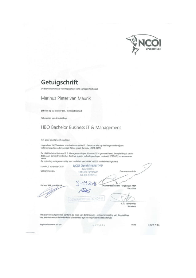 NCOI | PDF