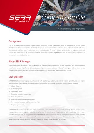 SERR_AbridgedCompanyProfile_V3 (1) | PDF