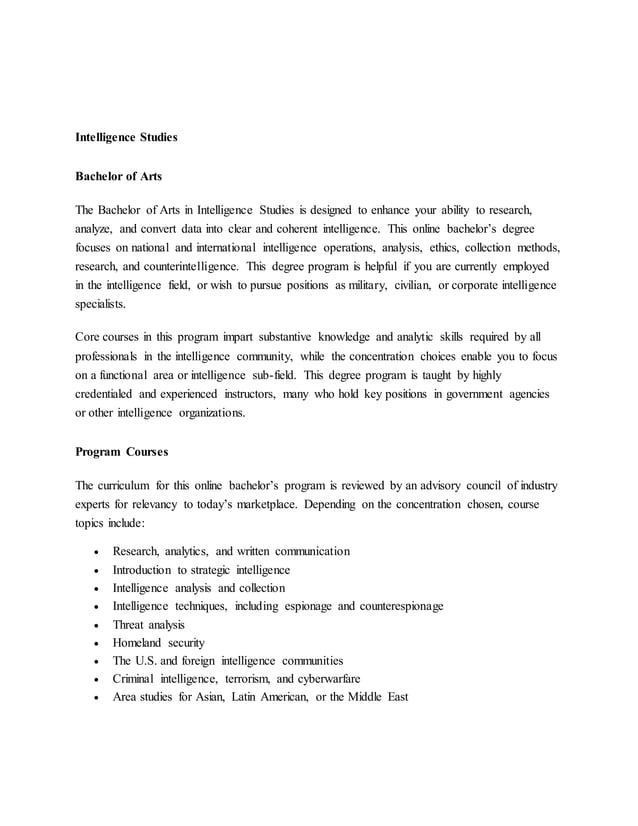 Siek - Intelligence - Studies | PDF