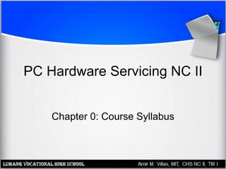 Course Syllabus | PPT