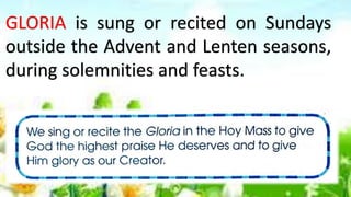 The gloria | PPTX