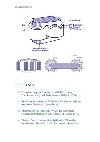 4. Generator Step Up Transformer | DOCX