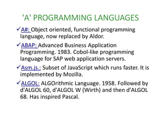 ASSIGNMENT-II(a) | PPT