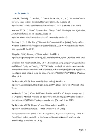 china at the world stage | DOCX