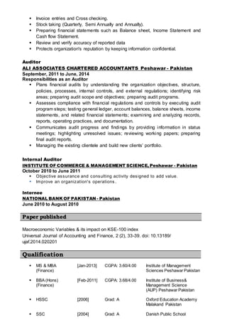 M Salman cv | DOCX