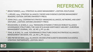 Alliance Structure | PPT