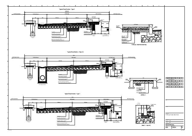 2878-CR-201 TYPICAL ROAD SECTION