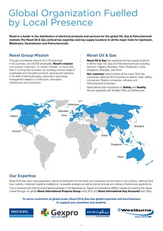 Rexel Group O&G Sell Sheet 20151027 | PDF