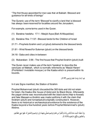 RITUALS AND CONTACT PRAYER (nAMAZ) IN ISLAM | DOCX