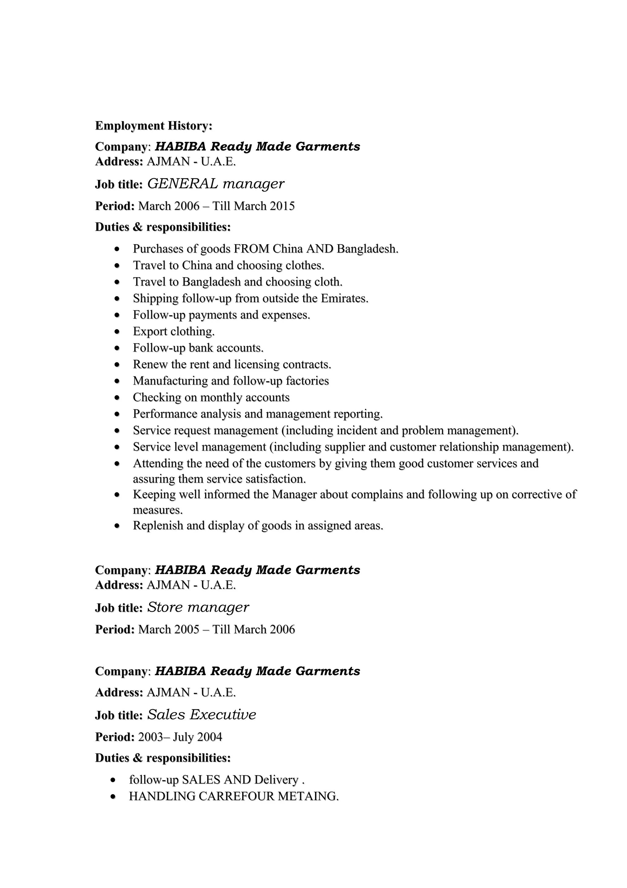 HOSSAM CV | DOC