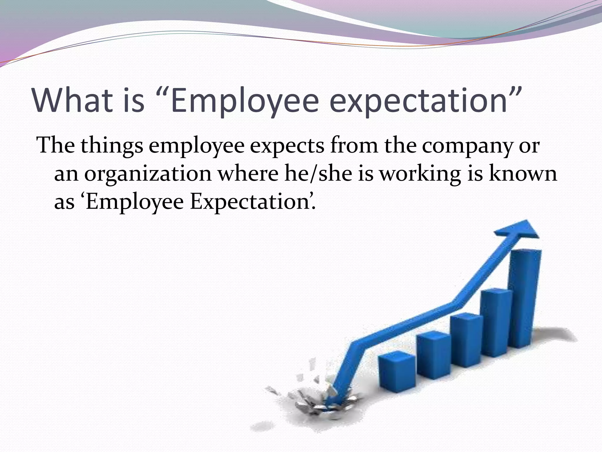 Employee expectation Human Resource Planning | PPTX
