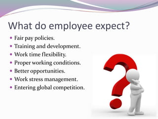 Employee expectation Human Resource Planning | PPTX