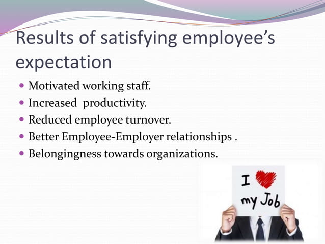Employee expectation Human Resource Planning | PPTX