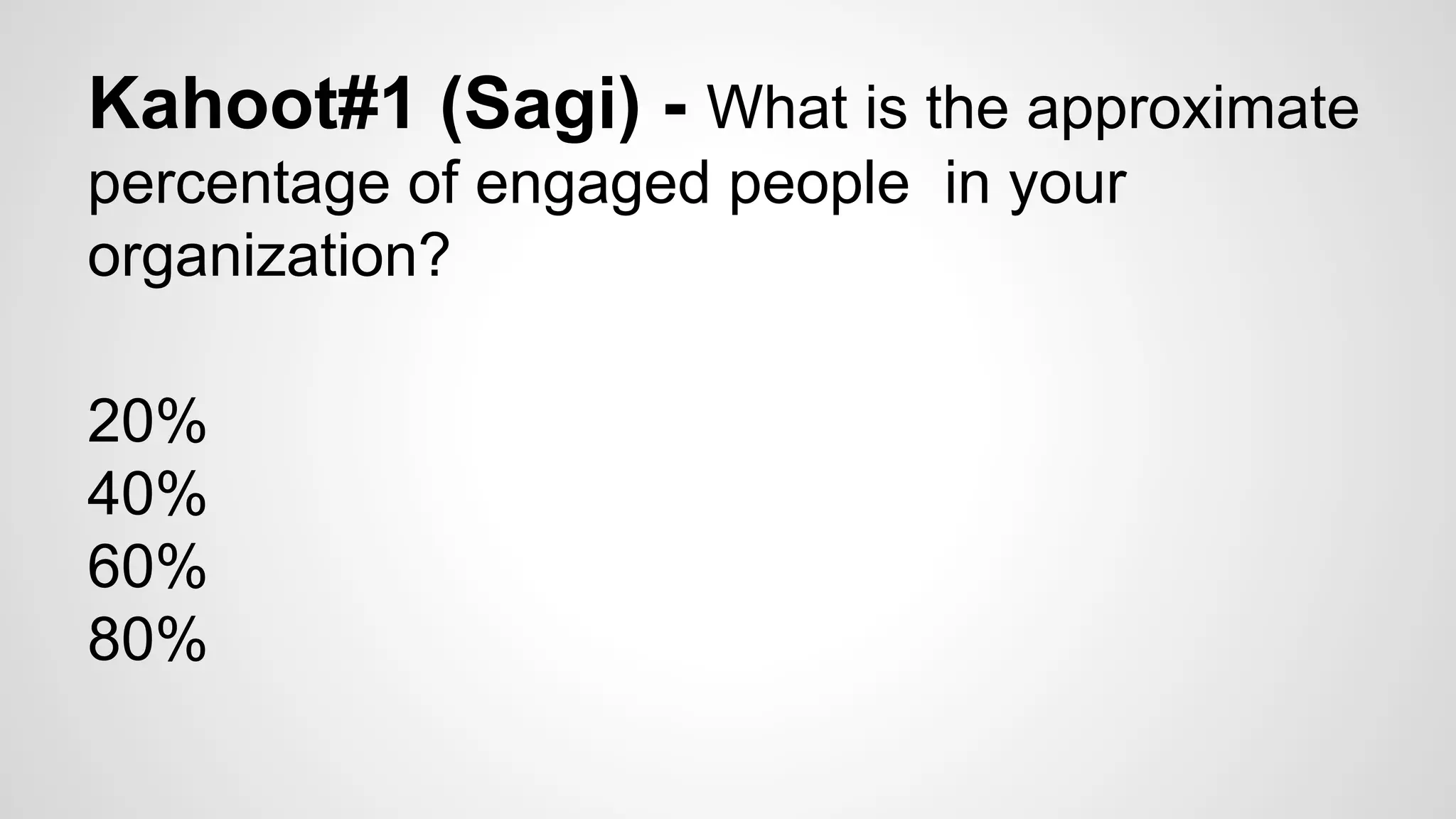 How are you leading your agile teams? Yael Rabinovich & Sagi Smolarski ...