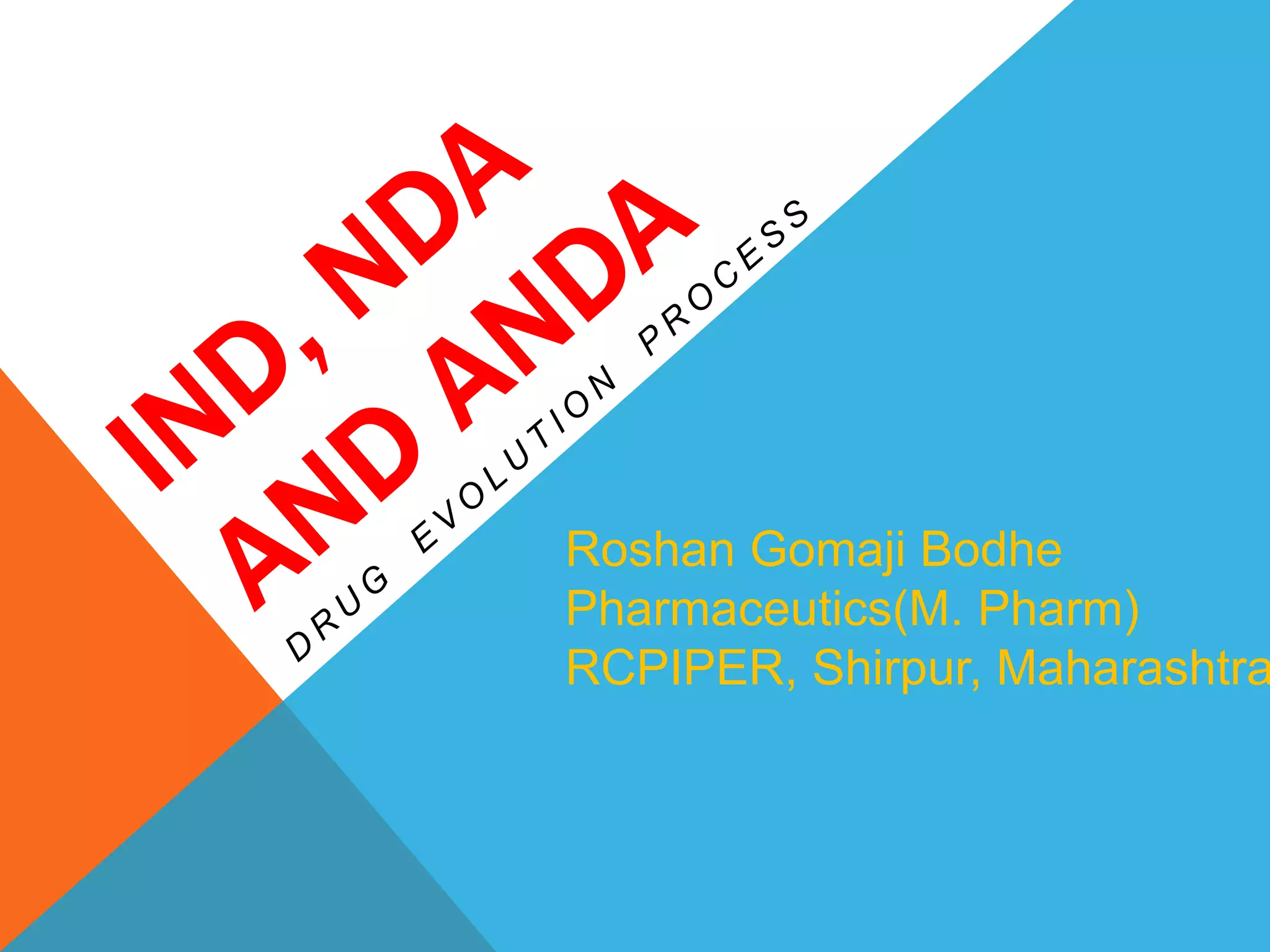 IND INDA ANDA Application | PPTX