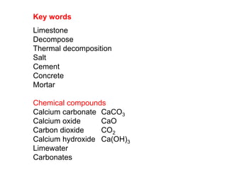 C1.2 limestone | PPTX