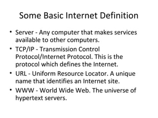 Everything about Internet | PPT