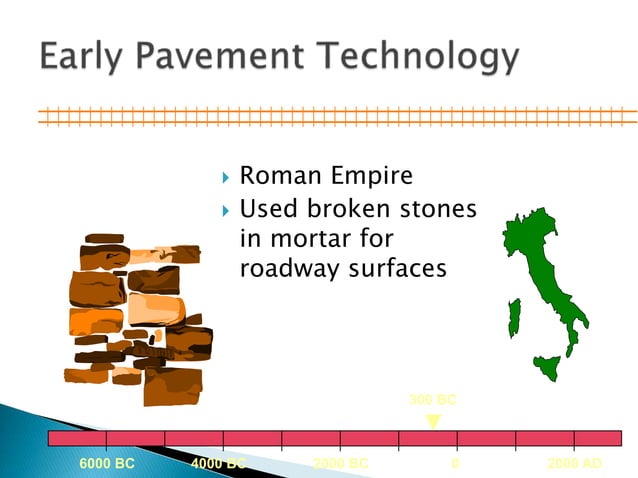 Historical development of road construction | PPTX
