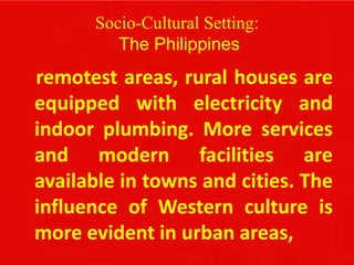 Philippines (Socio-Cultural Setting) | PPTX