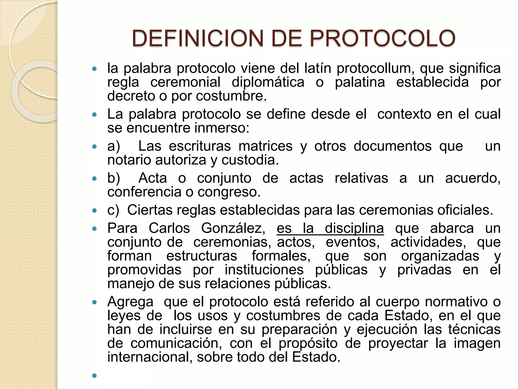 C1 protocolo y ceremonial - mco - usac | PPT