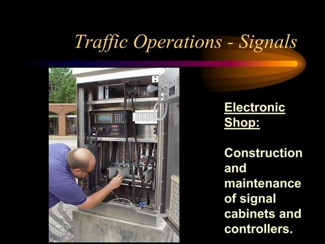 c1-responsibilities-of-a-traffic-engineering-division.ppt | Civil Engineering Industry | Industries