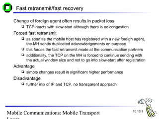 C10 transport protocols | PPT