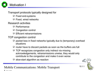 C10 transport protocols | PPT