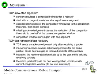 C10 transport protocols | PPT