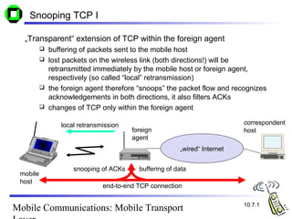 C10 transport protocols | PPT