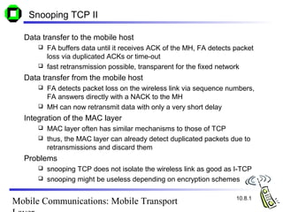 C10 transport protocols | PPT