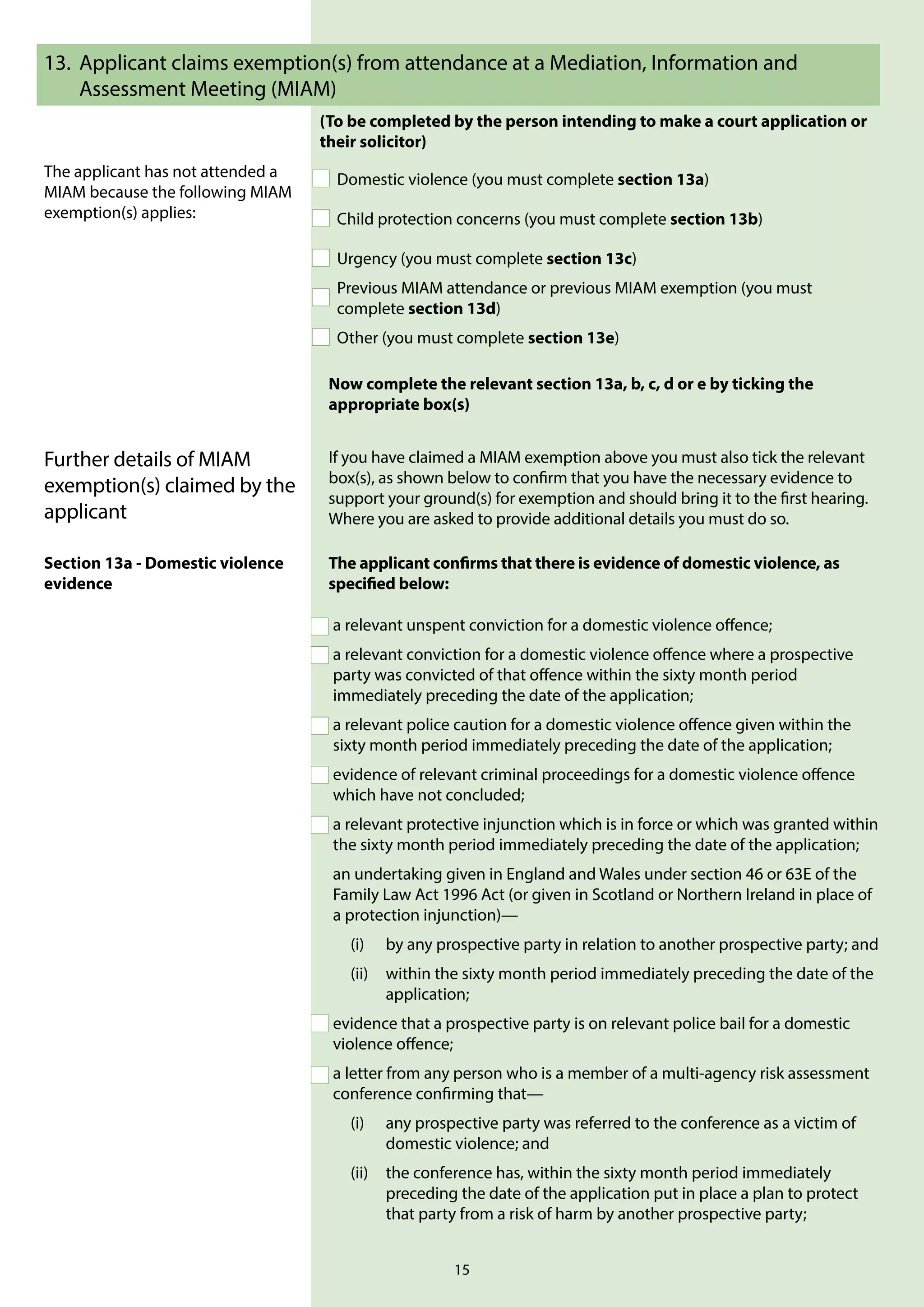 court applications under the children's act | PDF