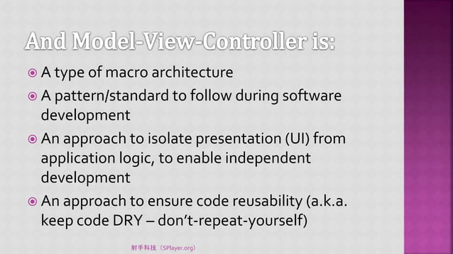 MVC for Desktop Application - Part 1 | PPTX | Programming Languages | Computing