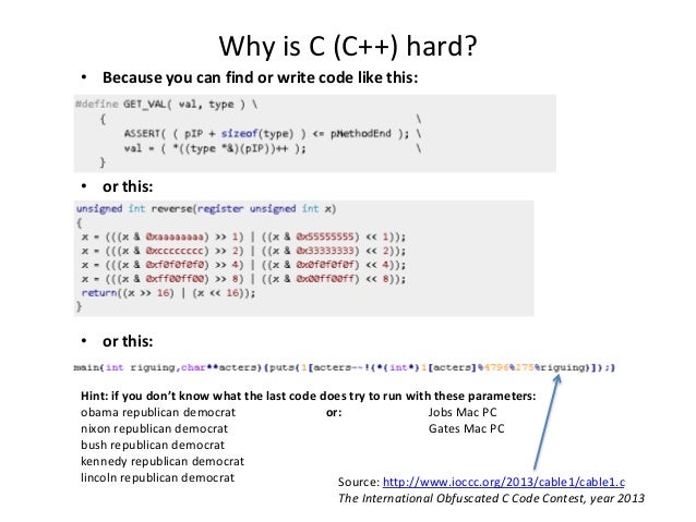 C101 – Intro to Programming with C