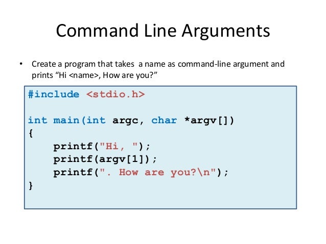 C101 – Intro to Programming with C C101 – Intro to Programming with C
