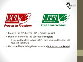 Course 101: Lecture 5: Linux & GNU | PPT