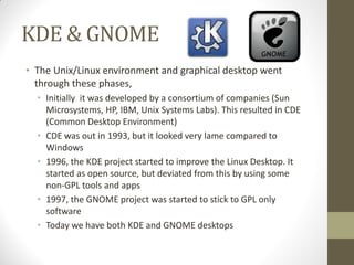 Course 101: Lecture 5: Linux & GNU | PPT