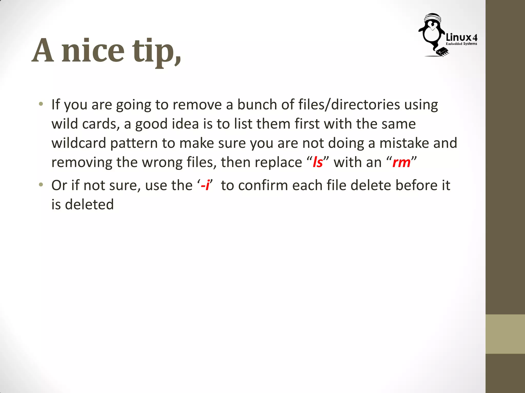Course 102: Lecture 4: Using Wild Cards | PDF