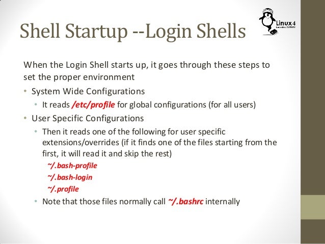 Course 102: Lecture 10: Learning About the Shell