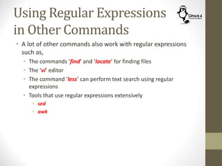 Course 102: Lecture 13: Regular Expressions | PDF | Internet for Beginners | Internet